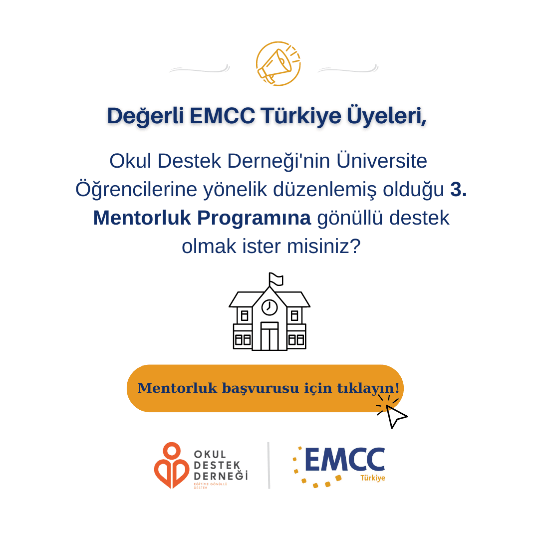 Okul Destek Derneği Gönüllü Mentorluk Projesi – EMCC TURKEY